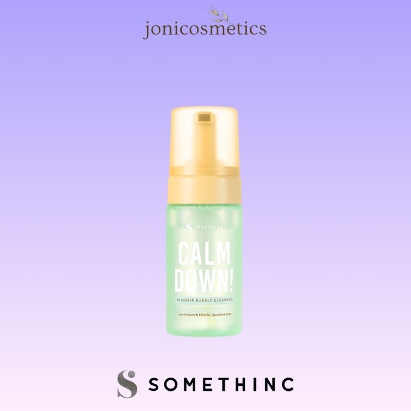 Jual SOMETHINC Calm Down Skinpair Bubble Cleanser | Shopee Indonesia
