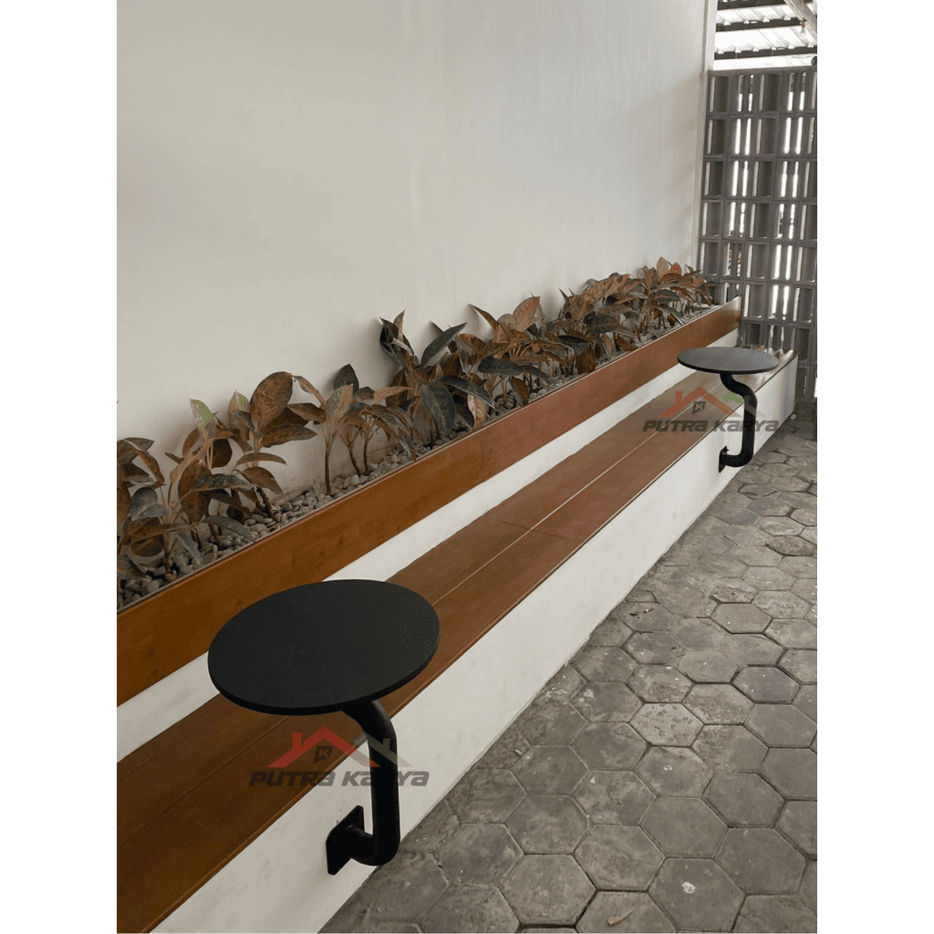 Jual Meja Kopi Bundar / Meja Daun Bulat Multiplek / Meja Minimalis ...