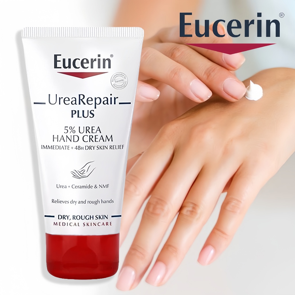 Jual Eucerin Urea Repair PLUS 5% Urea Hand Cream 75ml | Shopee Indonesia