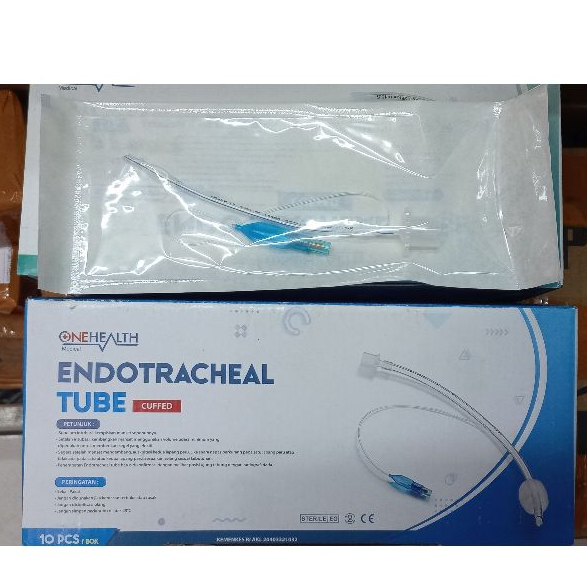 Jual One Health Endotracheal Tube ETT With Cuff / Intubation Tube With ...