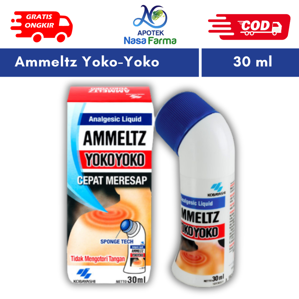 Jual Yoko Yoko Ammeltz 30ml Obat Otot Sendi YokoYoko Pereda Nyeri ...