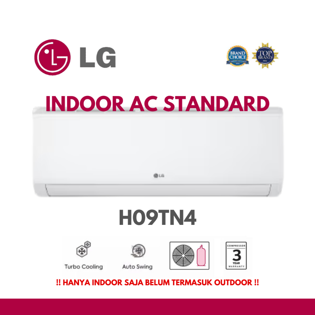 Jual INDOOR AC LG 1 pk H09TN4 R32 BARU ORIGINAL HANYA INDOOR SAJA | Shopee Indonesia