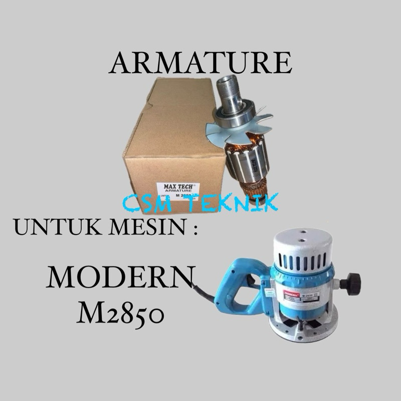 Jual ARMATURE ANGKER MESIN ROUTER TIPE M2850 | Shopee Indonesia