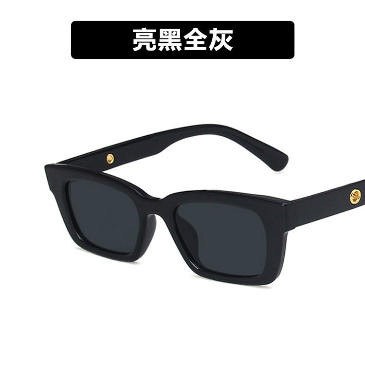 Jual Kacamata Hitam Fashion Korea Pria/Wanita Model Petak Sunglasses Korean | Shopee Indonesia