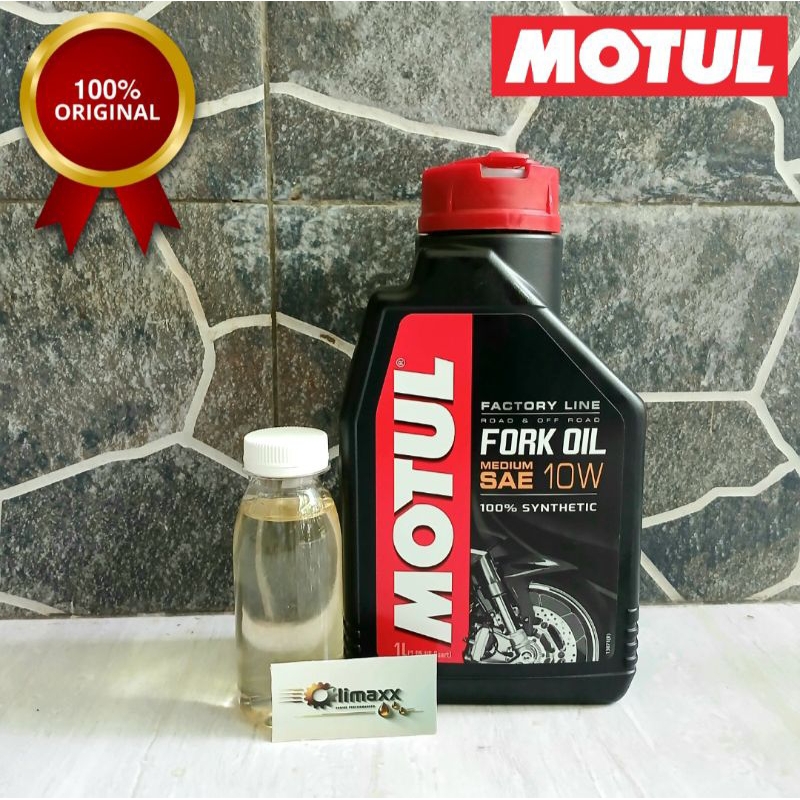 Jual Oli Shock MOTUL Fork Oil Factory Line Medium 10W Repack | Shopee Indonesia