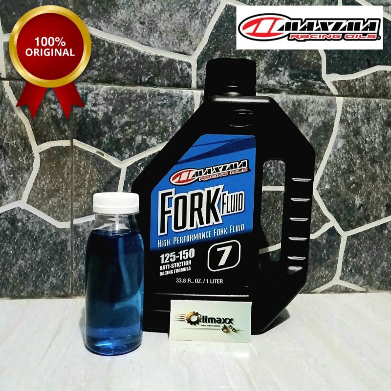 Jual Oli Shock MAXIMA Racing Fork Fluid Oil 7W Repack | Shopee Indonesia