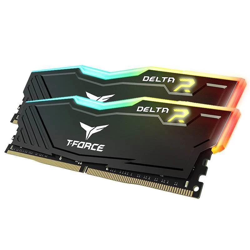 Jual Team Memory Delta Tforce RGB 2x8GB PC 3600 DDR4 - Black | Shopee ...