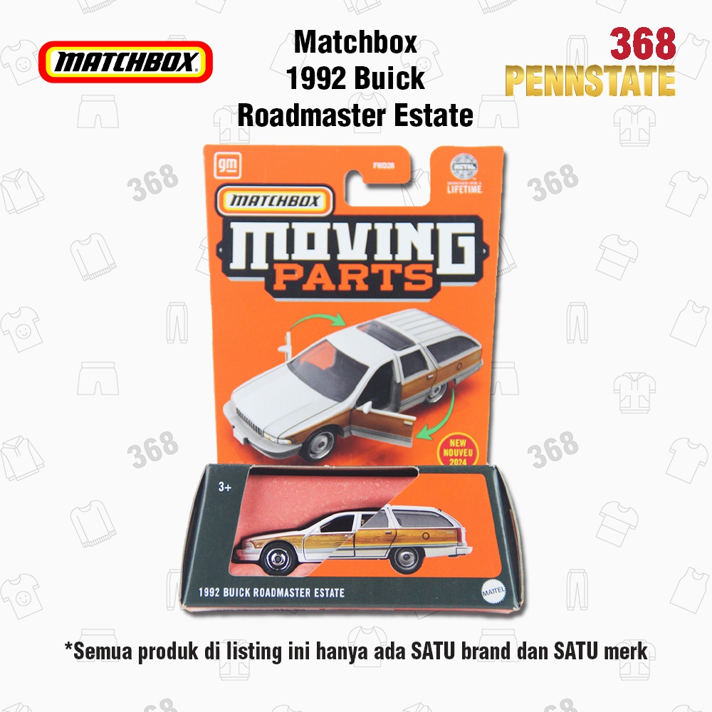 Jual Matchbox Original Diecast Model Real Car 1992 Buick Roadmaster ...