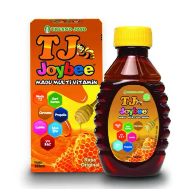 Jual TJ Joybee Original 100ml - Madu Multivitamin Plus Untuk Anak ...