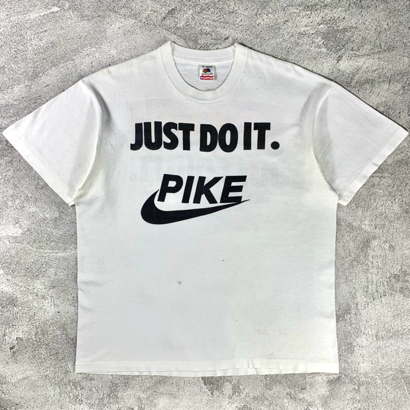 Jual Vintage 90’s Nike Just Do It Pike Parody tee | Shopee Indonesia
