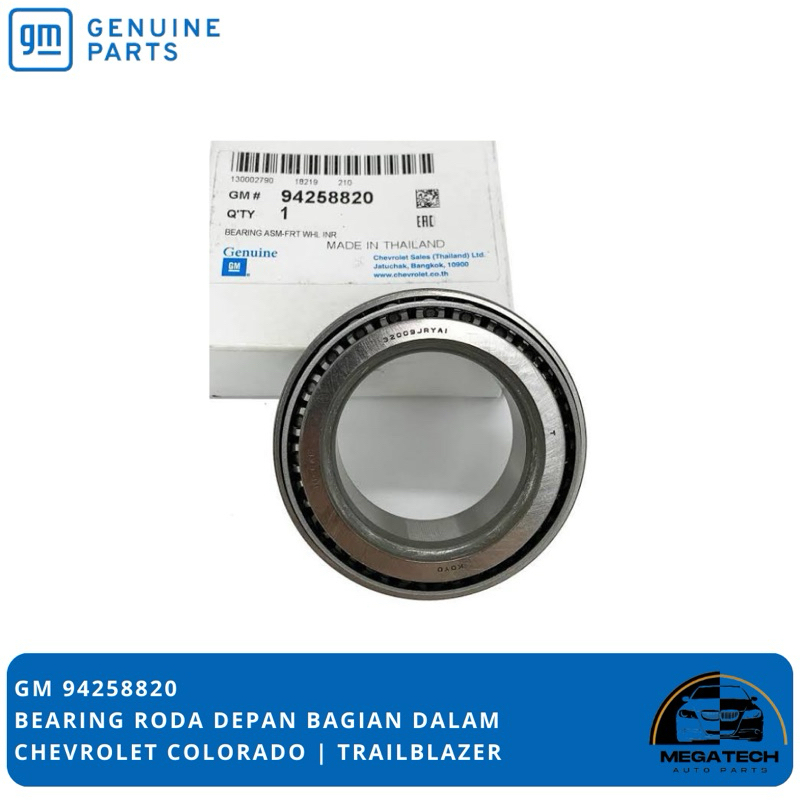 Jual BEARING LAHER RODA DEPAN DALAM CHEVROLET COLORADO | TRAILBLAZER ...