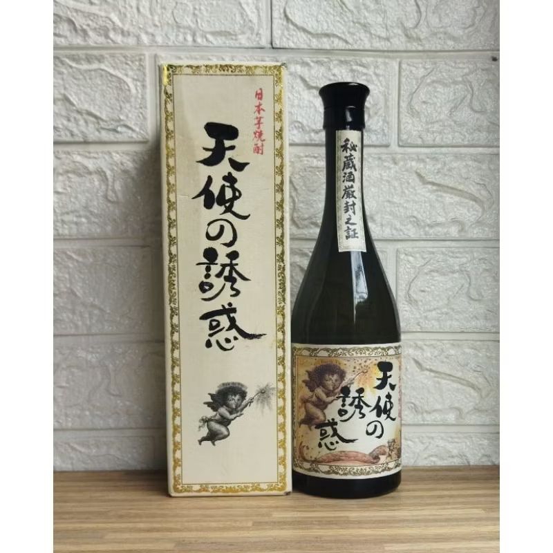 Jual Botol Kosong Sake Tenshino Yuwaku Imo Shochu + Box 720ml | Shopee ...