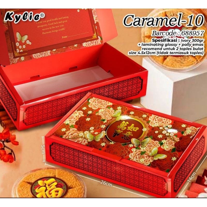 Jual Box kue imlek box caramel (5pc) | Shopee Indonesia