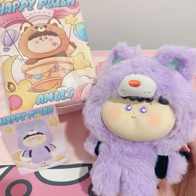 Jual New Ready Selected BB Original AMLLS Happy Plush Rabbit with Bat ...