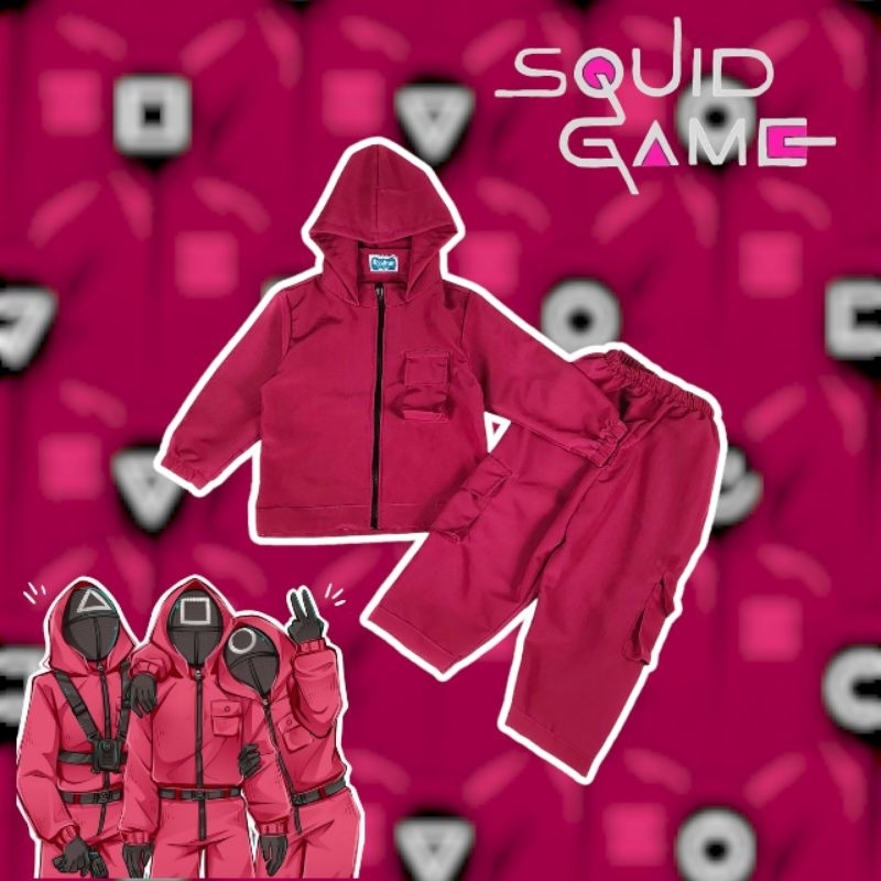 Jual Kostum penjaga squid game series / kostumanak / bajuanak ...