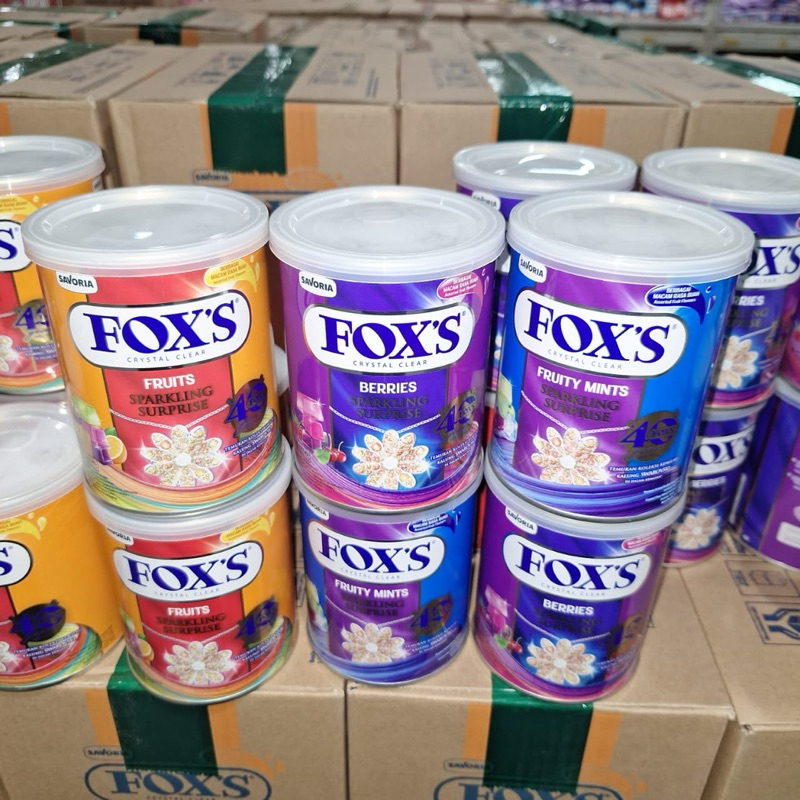 Jual FOXS permen KALENG 150gr ANEKA RASA | Shopee Indonesia