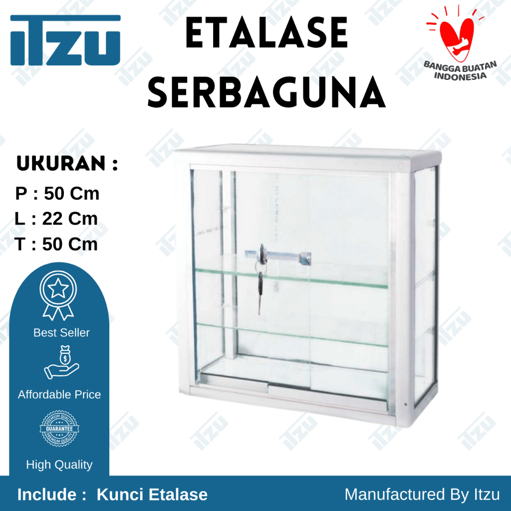 Jual Etalase Kaca Terlengkap & Harga Terbaru April 2026 | Shopee Indonesia