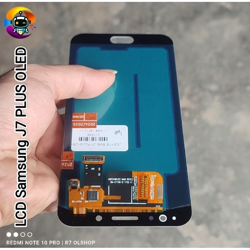 Jual Lcd Samsung J7 Plus C710 ORI OLED | Shopee Indonesia