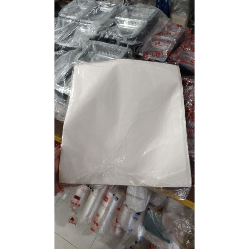 Jual Kertas nasi putih polos isi 100 lembar | Shopee Indonesia