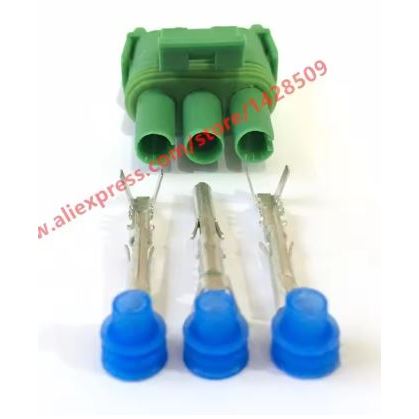 Jual 1 Set 3 Pin Sensor Socket Automotive Connector Car Plug Female ...