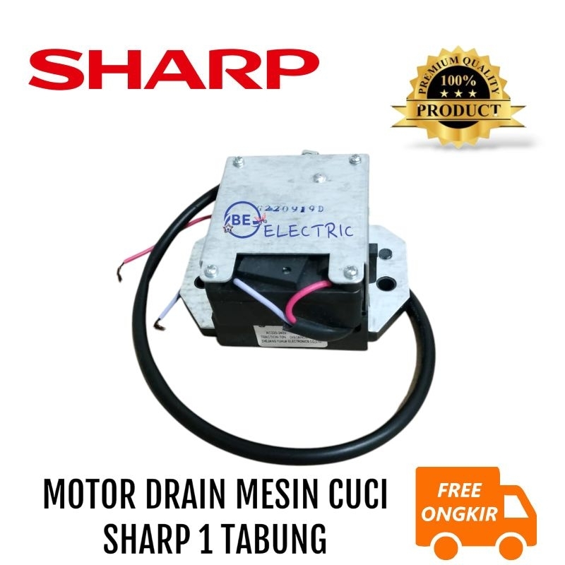 Jual MOTOR DRAIN PLAT RENDAH MODEL SHARP / MOTOR DRAIN BUANGAN AIR ...