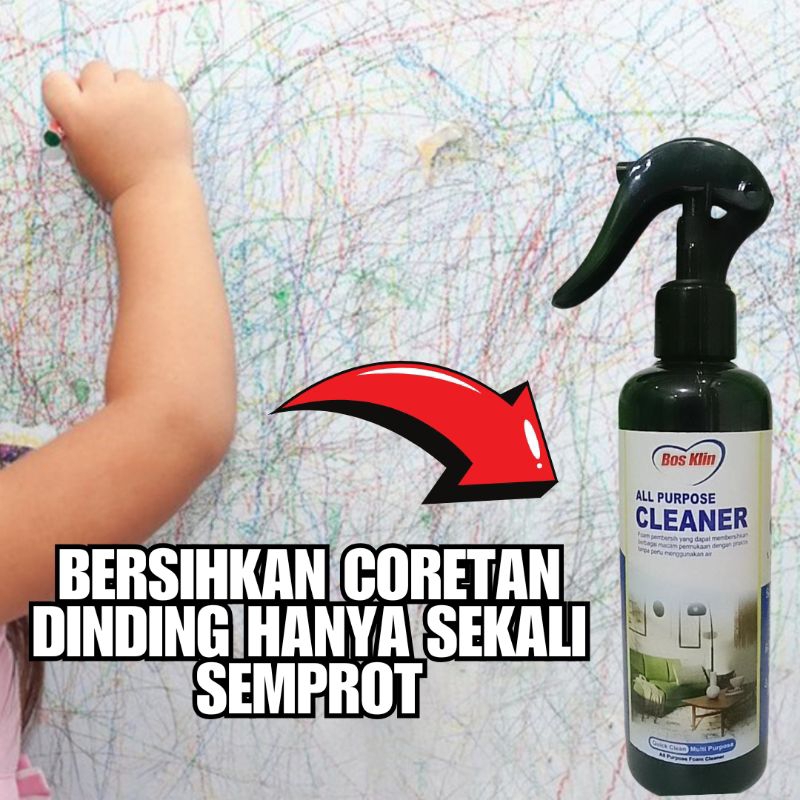 Jual Penghilang Noda Dinding Penghapus Coretan Spidol Tinta Pensil Pada ...