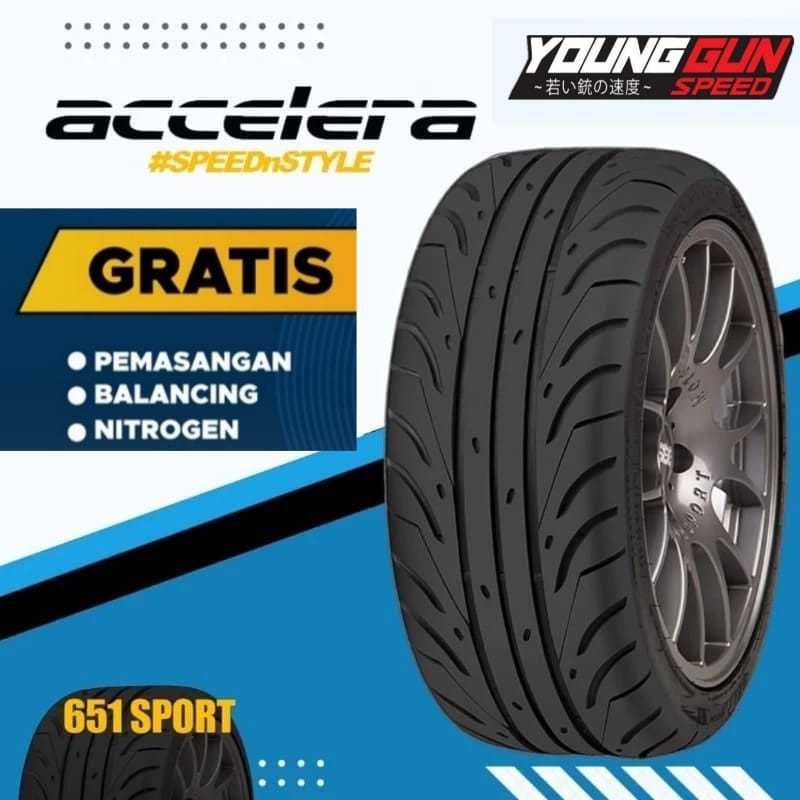 Jual ban semi slick 195/55/R15 accelera tubles toko ban banyumanik ...