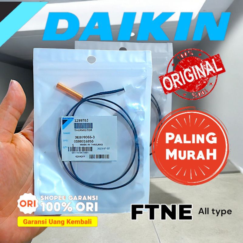 Jual THERMISTOR DAIKIN FTNE Sensor Suhu Daikin Thailand 100% ORIGINAL ...