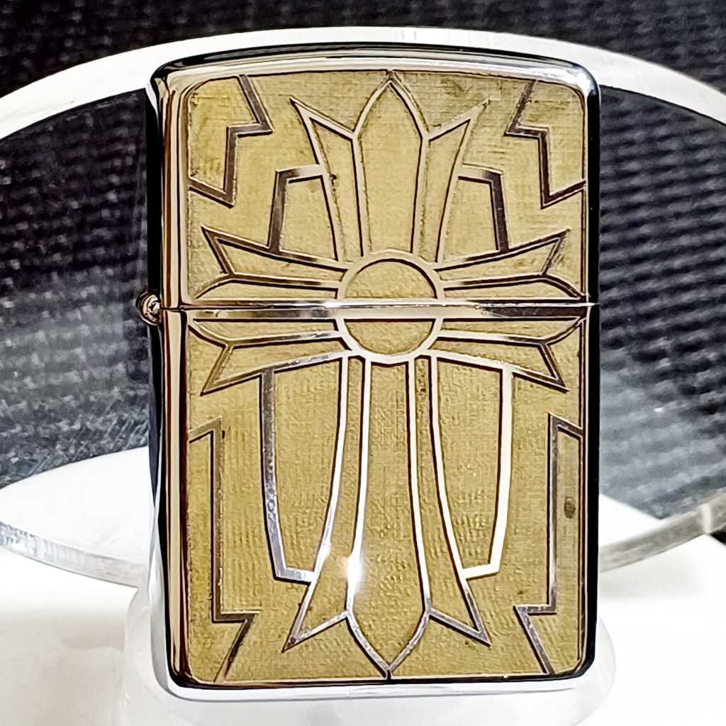 Jual korek api classic chrome motif timbul satu suara atau satu denting ...