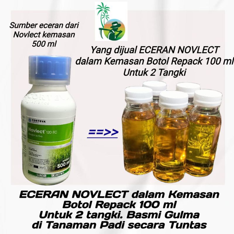 Jual Eceran NOVLECT 120 EC dalam kemasan botol repack 100 ml untuk 2 ...