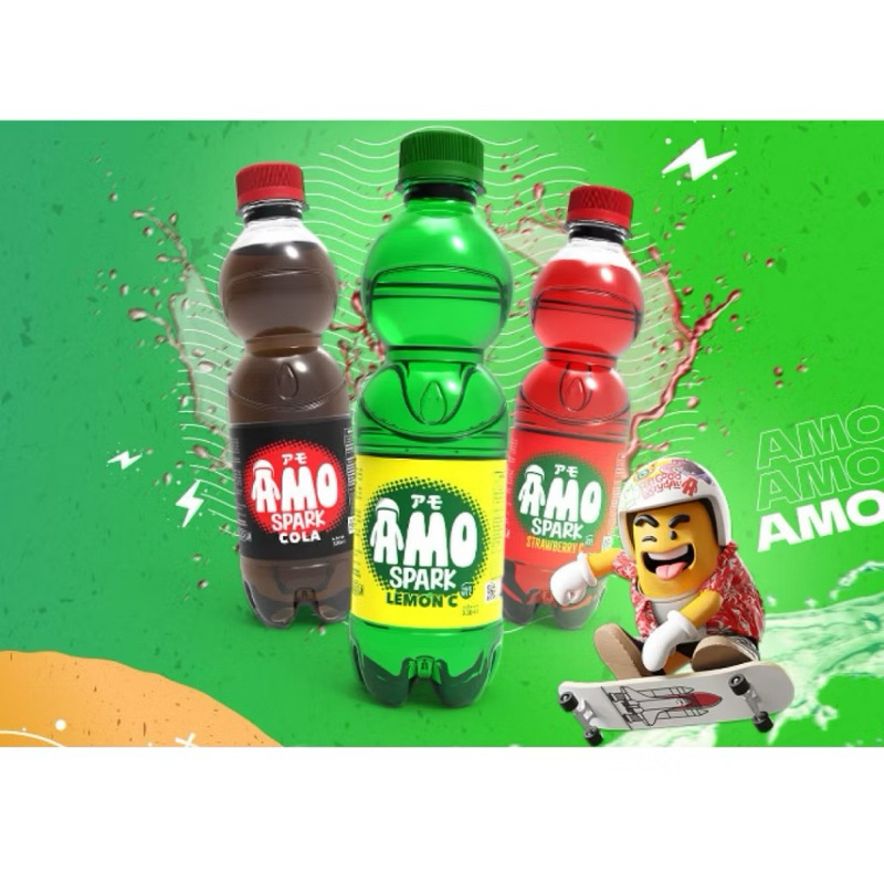 Jual AMO SODA AMO MINUMAN SODA BERKARBONASI 200mL | Shopee Indonesia