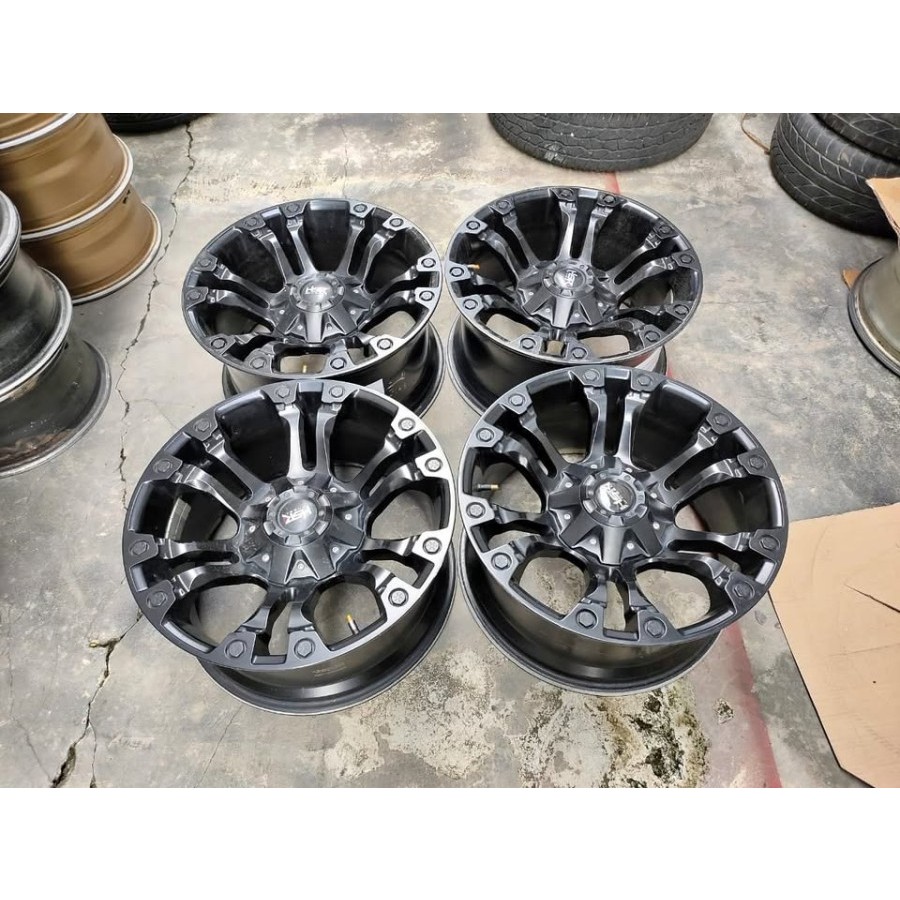 Jual Velg mobil racing cocok buat pajero,fortuner HSR LUMBIS ring 18x9 ...