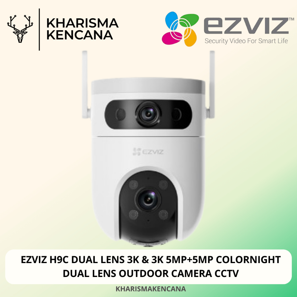 Jual EZVIZ H9C DUAL LENS 3K & 3K 5MP+5MP COLORNIGHT DUAL LENS OUTDOOR ...