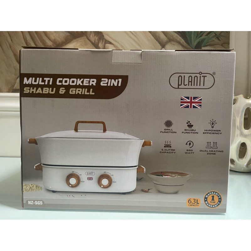 Jual Planit Multi Cooker 2INI Shabu & Grill NZ-SG5 | Shopee Indonesia