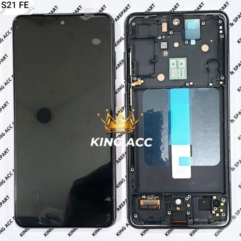 Jual LCD TOUCHSCREEN PLUS FRAME SAMSUNG GALAXY S21 FE / S21FE / G990 ...