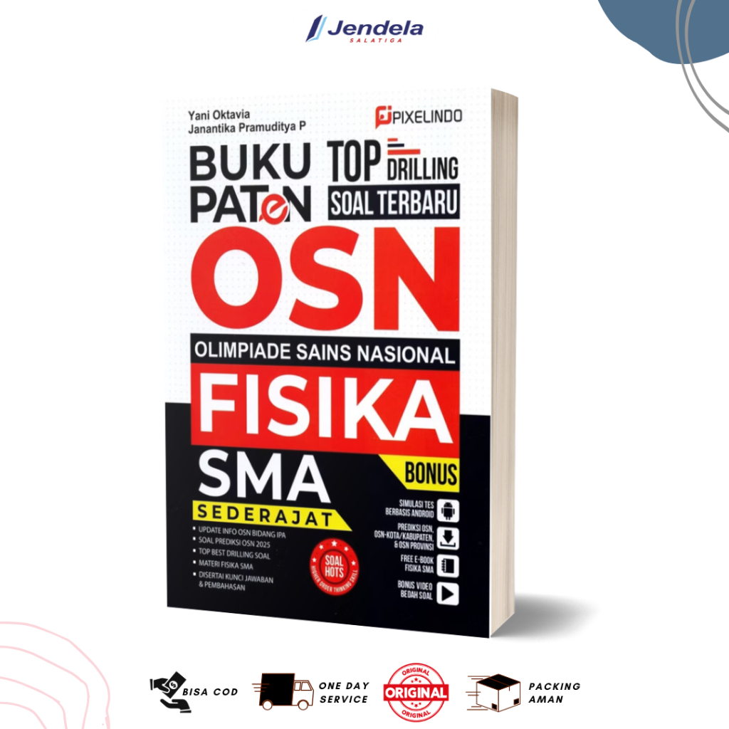 Jual OSN Fisika SMA : Buku Paten OSN Fisika SMA Sederajat - Pixelindo | Shopee Indonesia