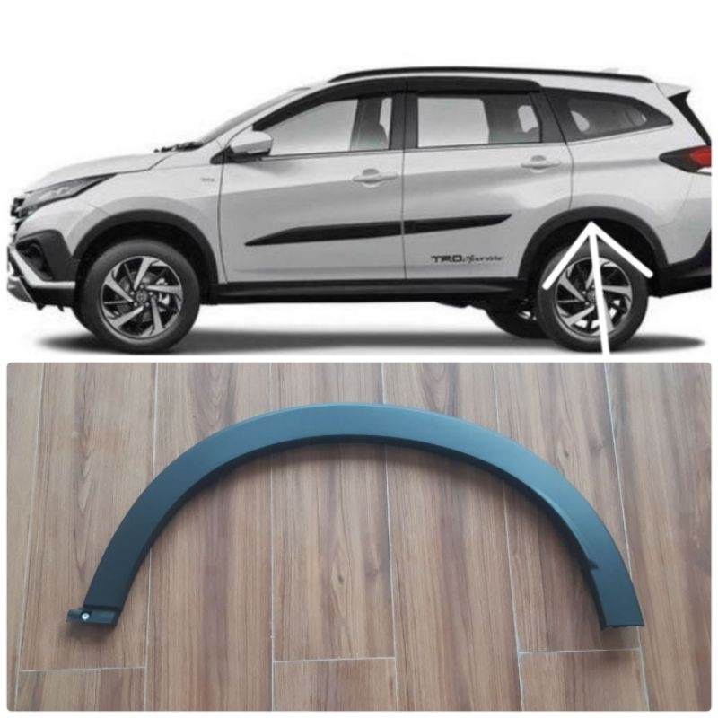 Jual Moulding Over Fender Belakang Rush Terios 2018 2019 2020 2021 2022 ...