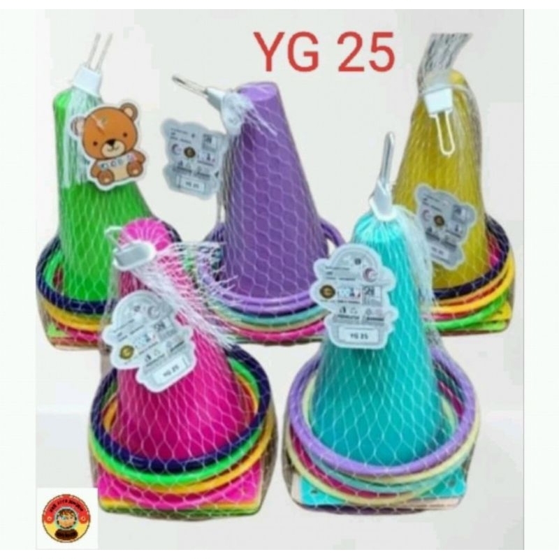 Jual Mainan Lempar Gelang Ring Cone / Lempar gelang kerucut | Shopee ...