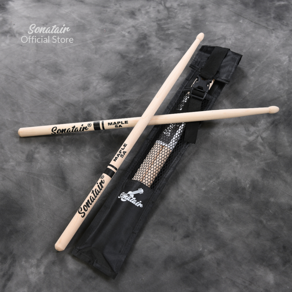 Jual Sonatair Stick Drum 1 Set Bahan Mapple Sawo Ukuran 5A | Shopee ...
