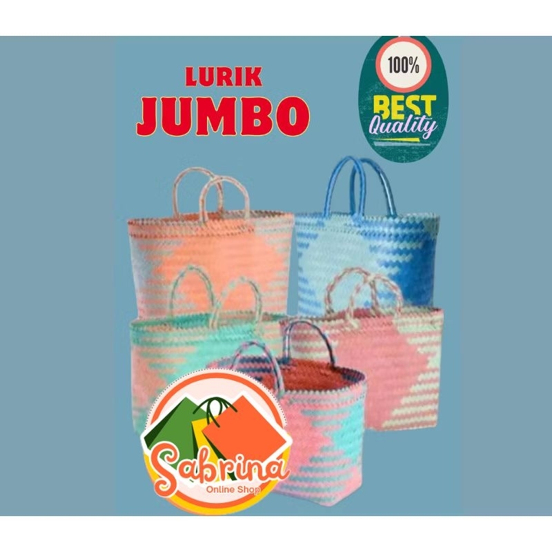 Jual Ukuran JUMBO Tas Belanja/Tas Anyam/Tas Sayur/Tas Pasar/Tas Jinjing ...