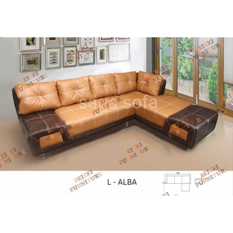 Jual Sofa L-Alba Saga | Shopee Indonesia