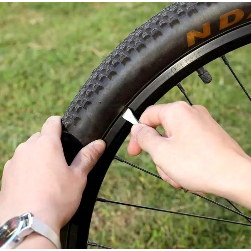 Jual TIRE LEVER Alat Cungkil Congkelan Buka Pasang Ban Sepeda Bahan ...