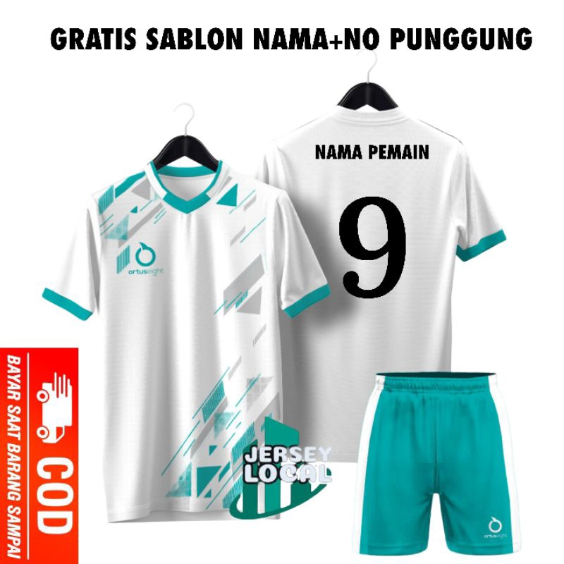 Jual Jersey Futsal Sablon Nama Nomer Logo Sport Pria Wanita Custom ...