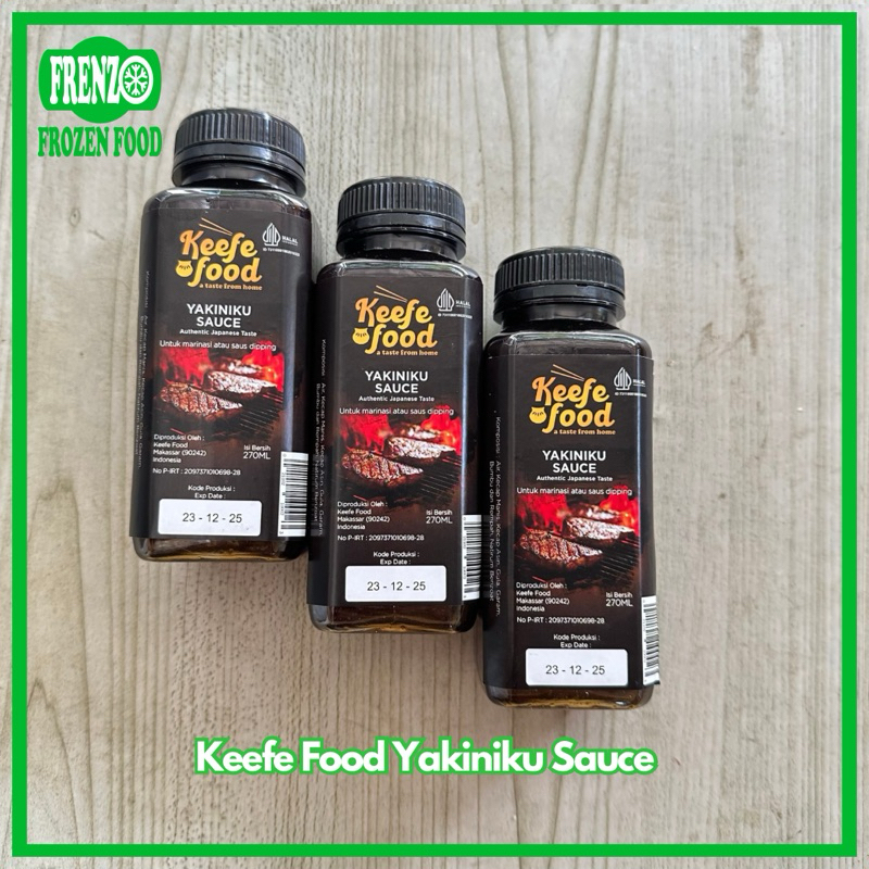 Jual Keefe Food Yakiniku Sauce 270 Ml | Shopee Indonesia