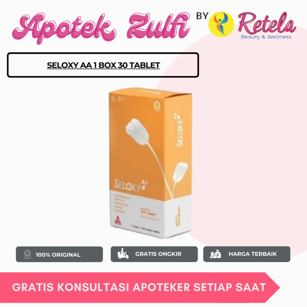 Jual SELOXY AA 1 BOX 30 TABLET | Shopee Indonesia