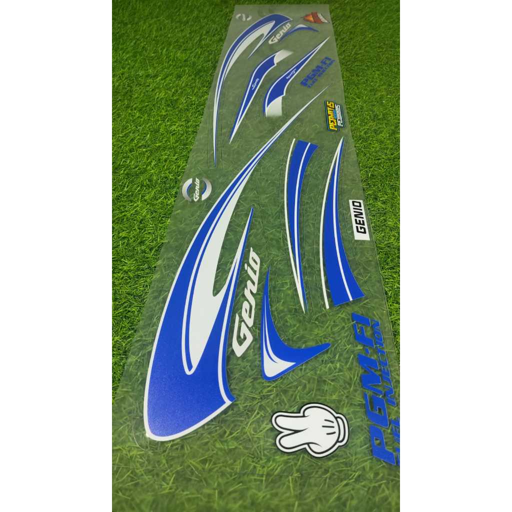 Jual Striping Genio Lis Garis Bahan Bening Variasi Polet Sticker ...