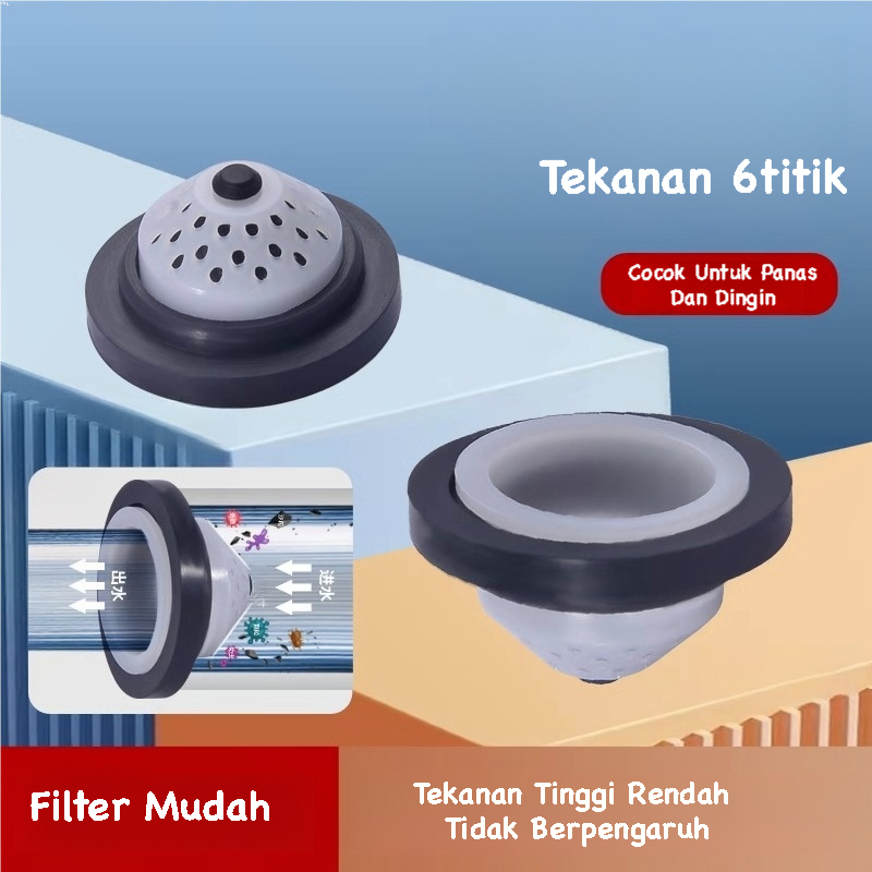 Jual Kepala Shower Dengan Katup Anti Air Balik 3/4Inch Gasket Katup ...