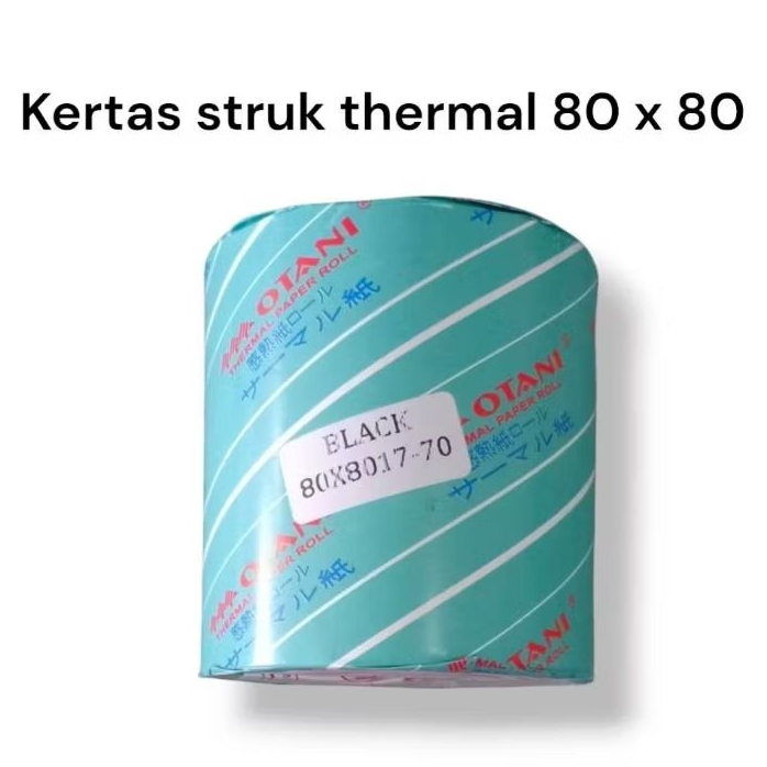 Jual kertas struk thermal ukuran 80 x 80 ( 1 pcs) | Shopee Indonesia