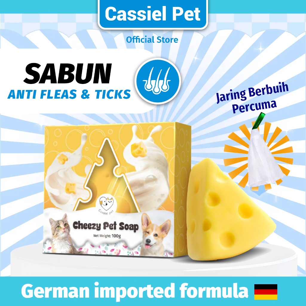 Jual Cassiel Pet Sabun Anti Kutu,Anti Jamur dan Anti Rontok ,Solusi 3 ...
