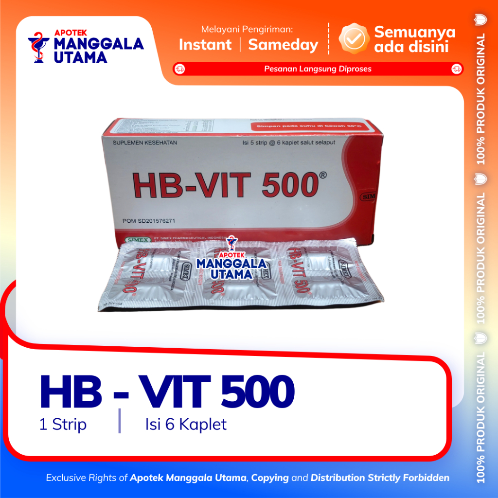 Jual HB VIT MULTIVITAMIN PER STRIP ISI 6 TABLET | Shopee Indonesia